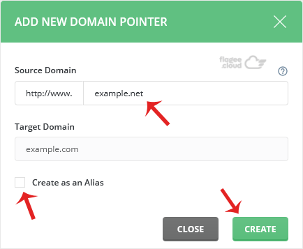How To Create A Domain Pointer In Directadmin Base De Conhecimento