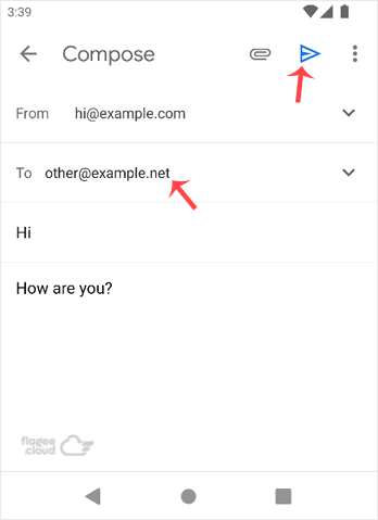 How to Send an Email via Android - Base de Conhecimento - Flagee Cloud