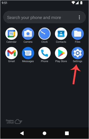 How to Set Up a cPanel Email Account in Android - Base de Conhecimento - Flagee Cloud